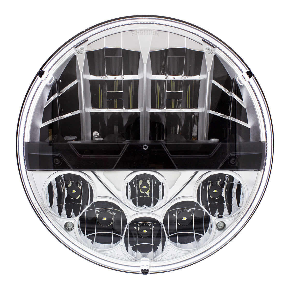 ULTRALIT - High Power LED 7" Headlight With Polycarbonate Lens & Housi ...