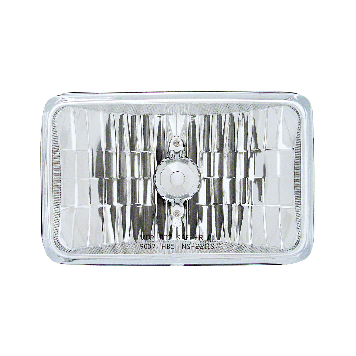 ULTRALIT - 4" X 6" Crystal Rectangular Headlight, Glass Lens – United ...