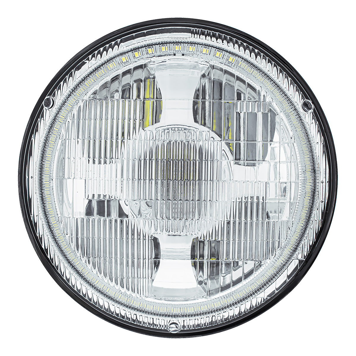 ULTRALIT - High Power LED 7" Projection Light With Dual Color LED Halo ...