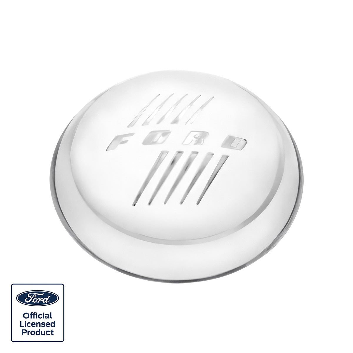 Stainless Steel "Ford" Script Hubcap For 1946 Ford Passenger Car ...