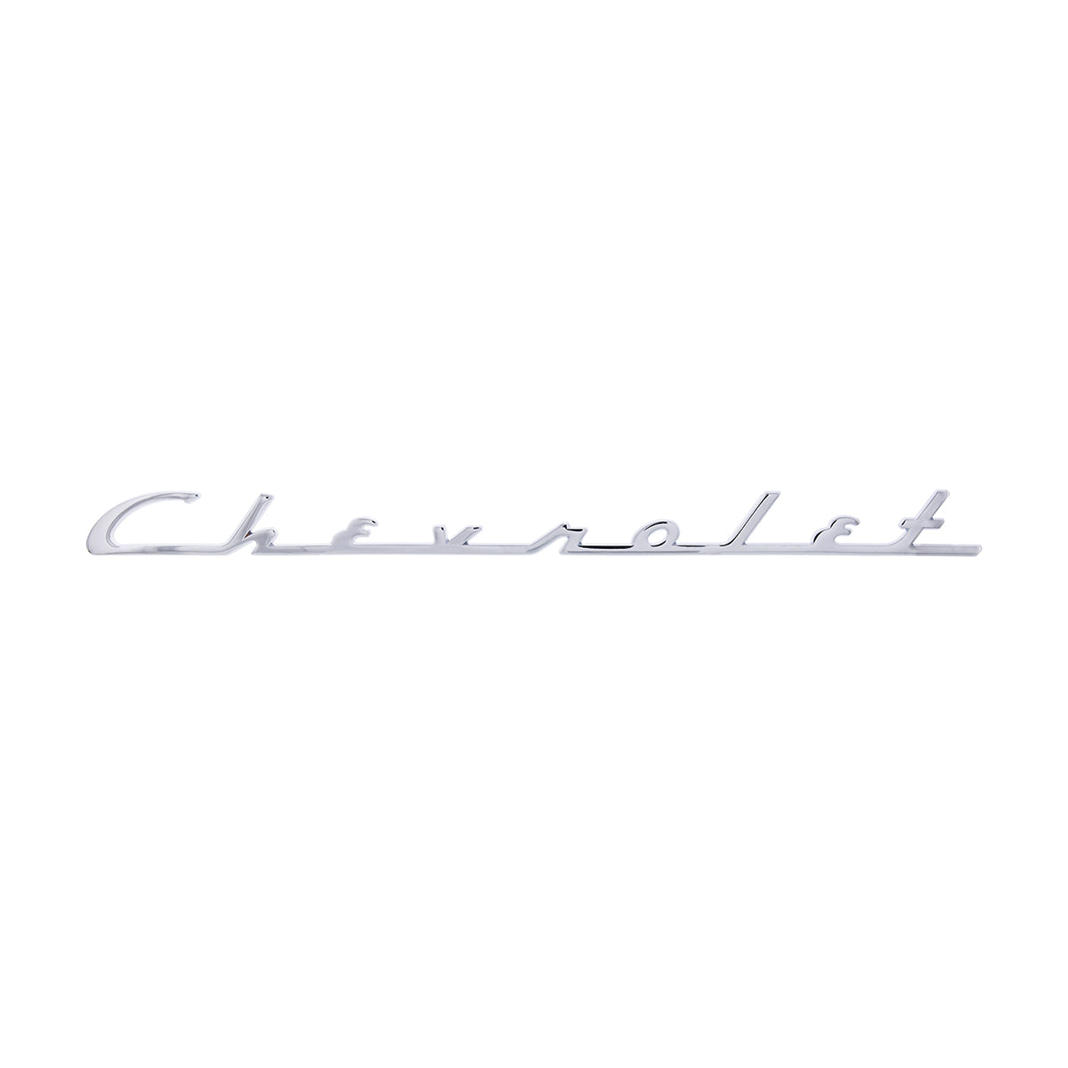 Die-Cast "Chevrolet" Script Trunk Emblem for 1954 Chevy Bel-Air & 210 ...