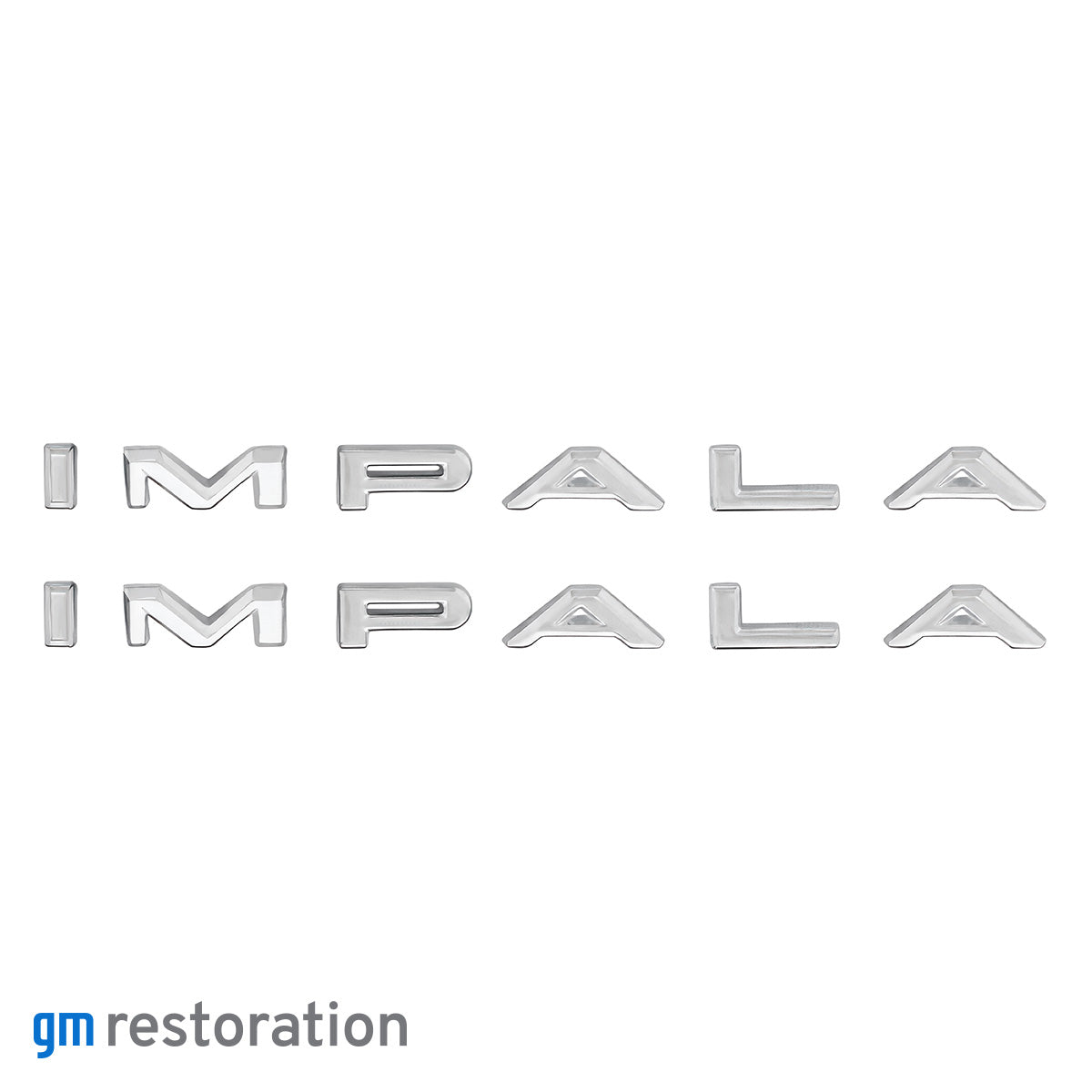IMPALA Letter Set For 1963 Chevy Impala (2-Pack) – UPcarparts